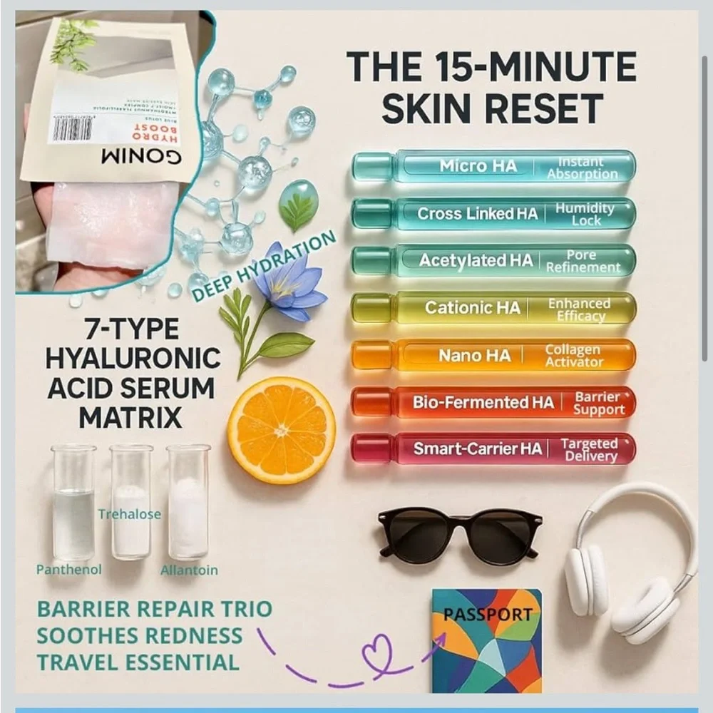 GONIM | Skincare | 2x New Gonim Hydro Boost Blue Lotus Sheet Masks Skin ...